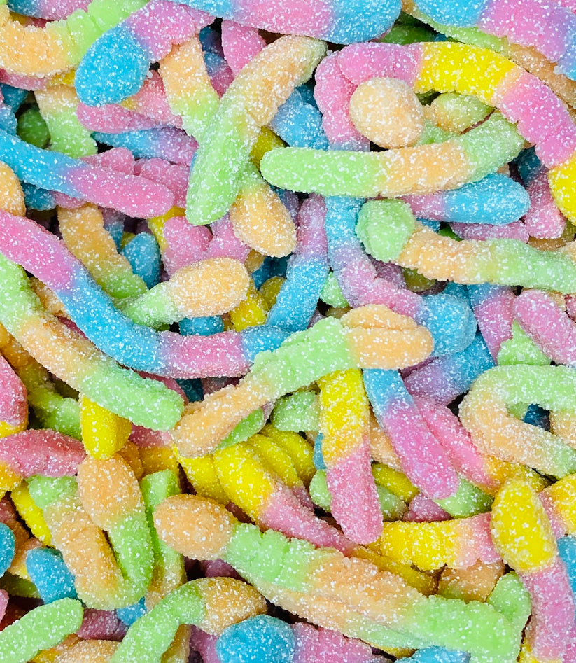 Sour Worms (GF)(H) – Tempting Sweets