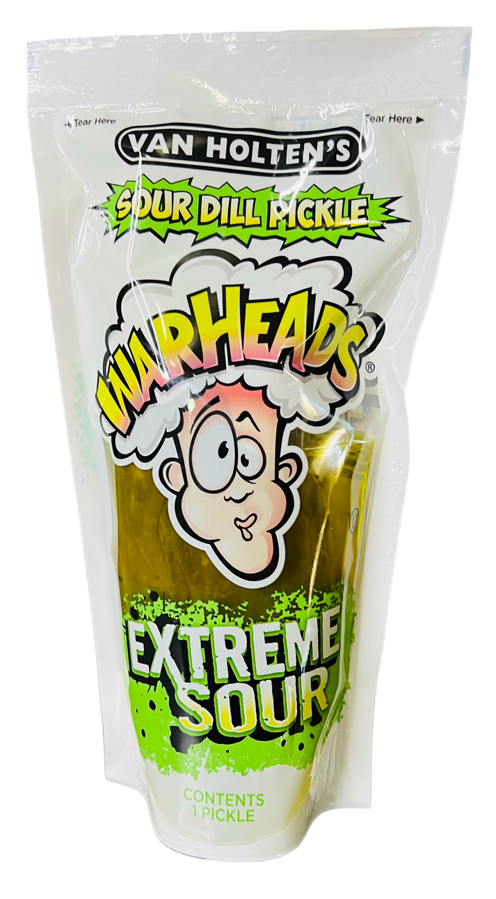 Van Holtens Warheads Extreme Sour Dill Pickle (28g)(BB 12/24 ...
