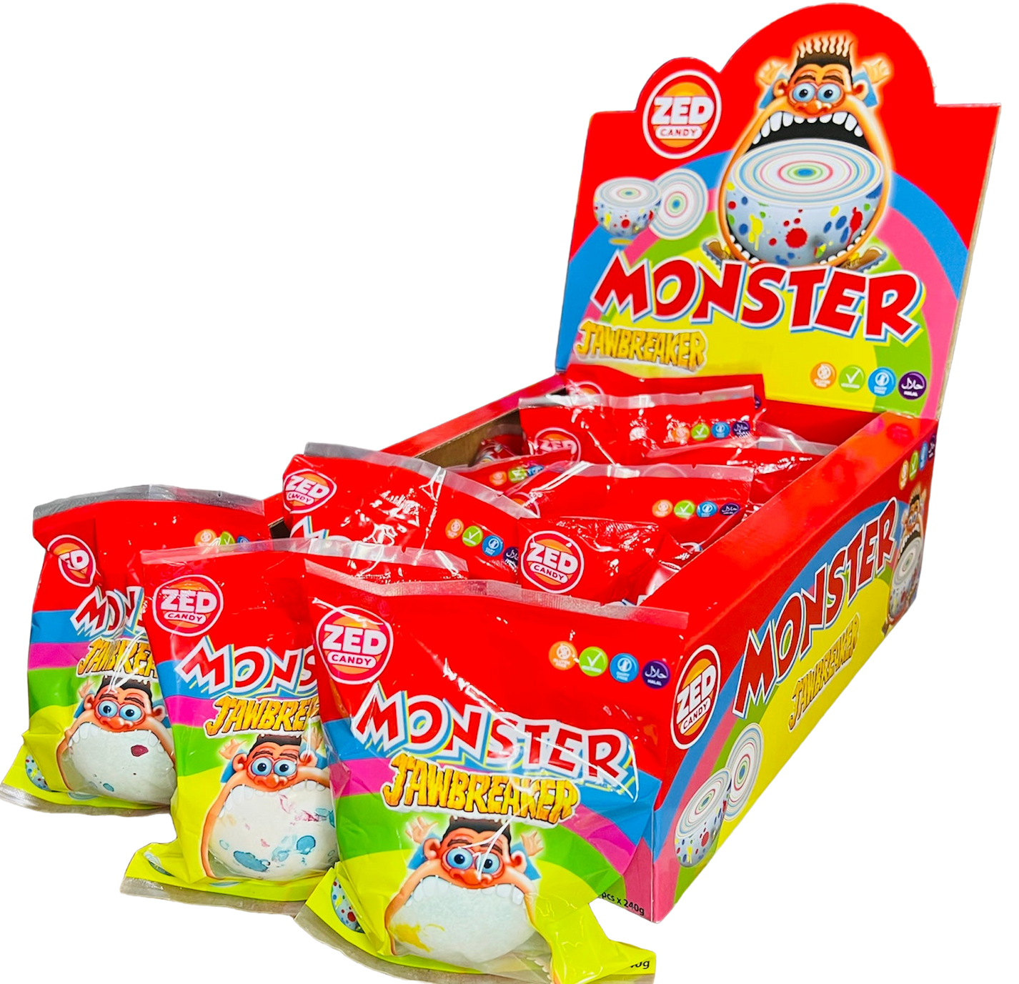 Monster Jawbreaker (240g) – Tempting Sweets